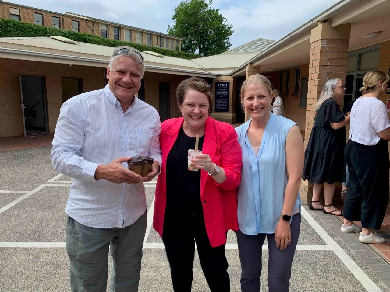 A morning tea gift from the Parents and Friends association - The ...